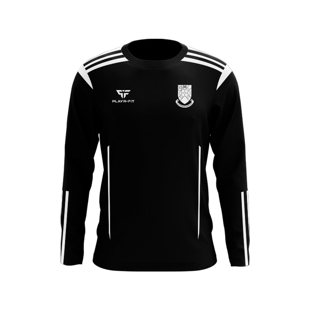 Castlebar Town FC Crew Neck Adroit (Black/White) - Kids – PLAYR-FIT ...