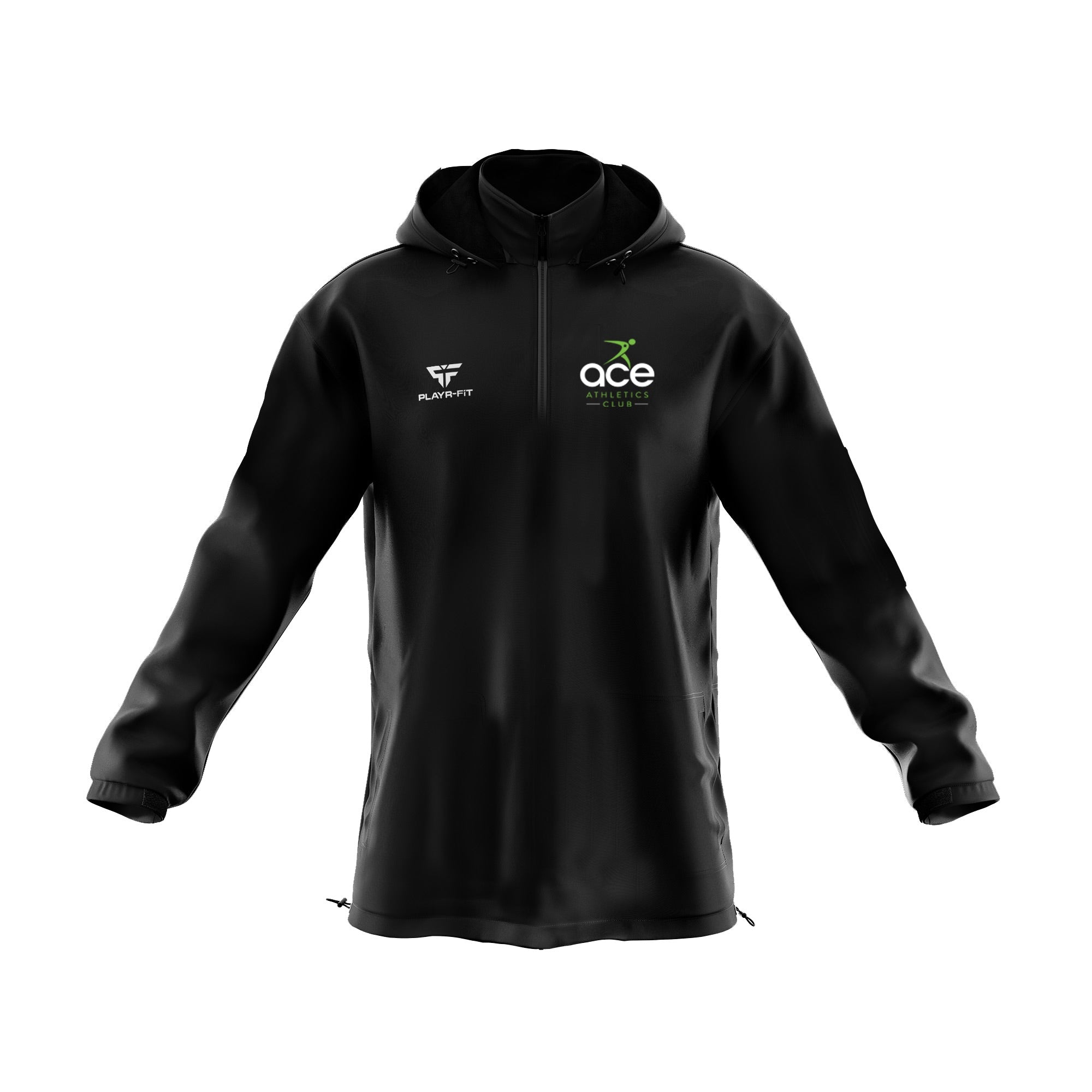 Ace Athletics Club Light Rain Jacket - Adults – PLAYR-FIT Teamwear