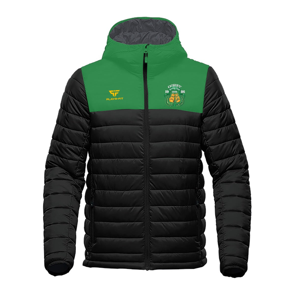Gorey Boxing Club Padded Jacket - Kids – PLAYR-FIT Teamwear