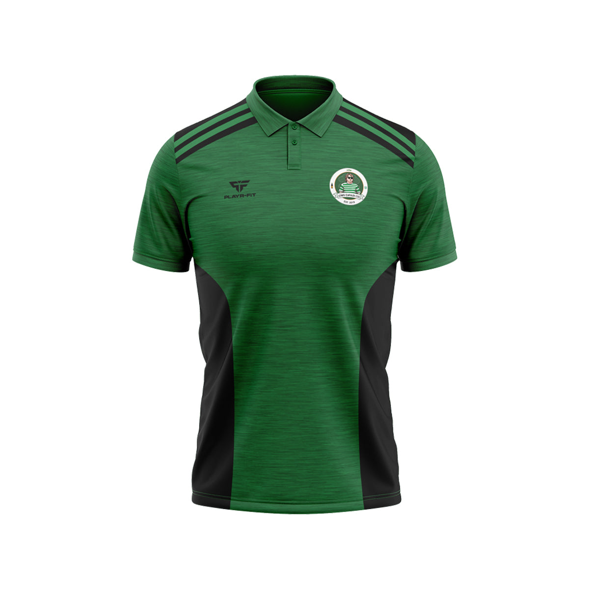 Lewis Capaldi CSC Polo Green - Kids – PLAYR-FIT Teamwear