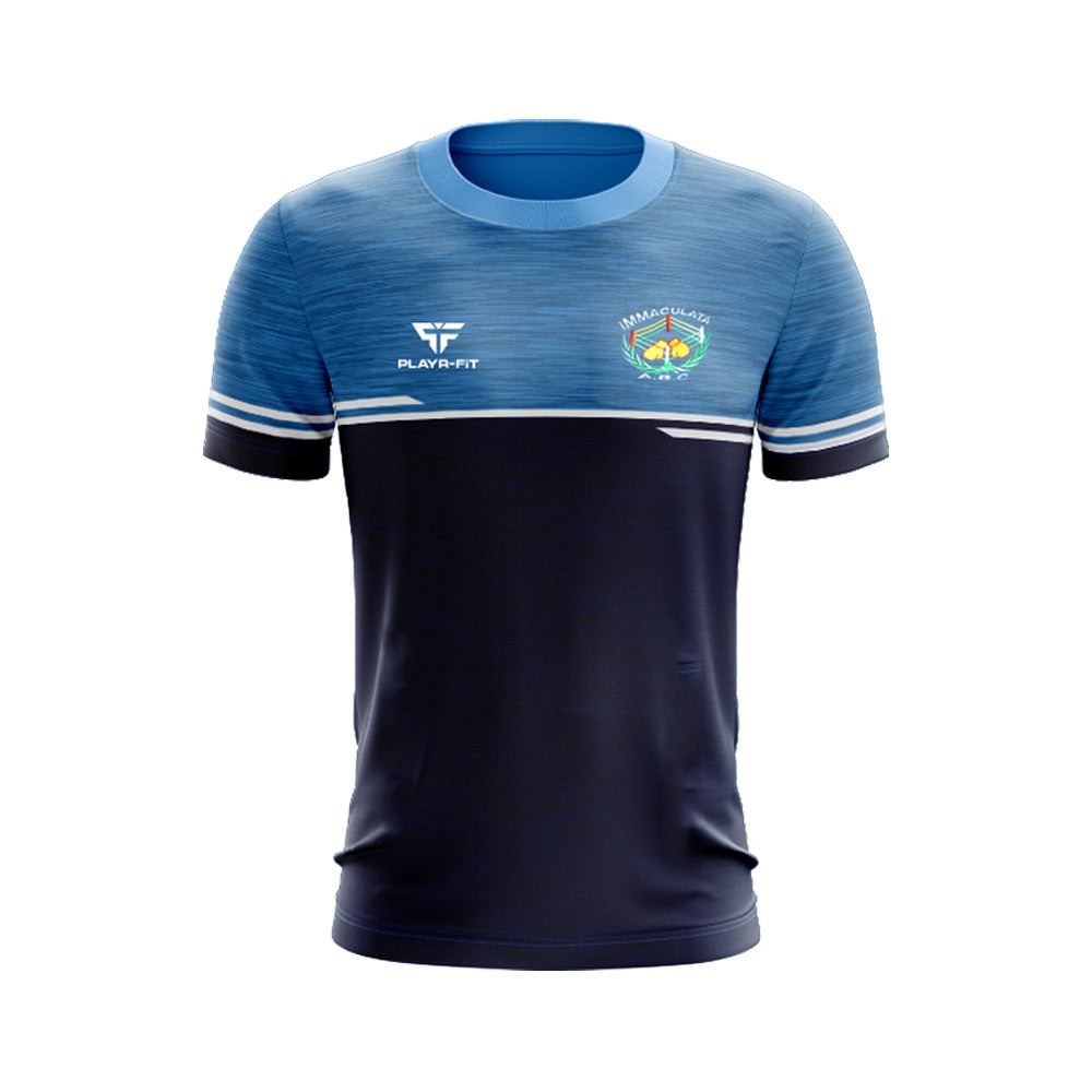 Immaculata ABC T-Shirt Courage (Navy/Sky) - Kids – PLAYR-FIT Teamwear